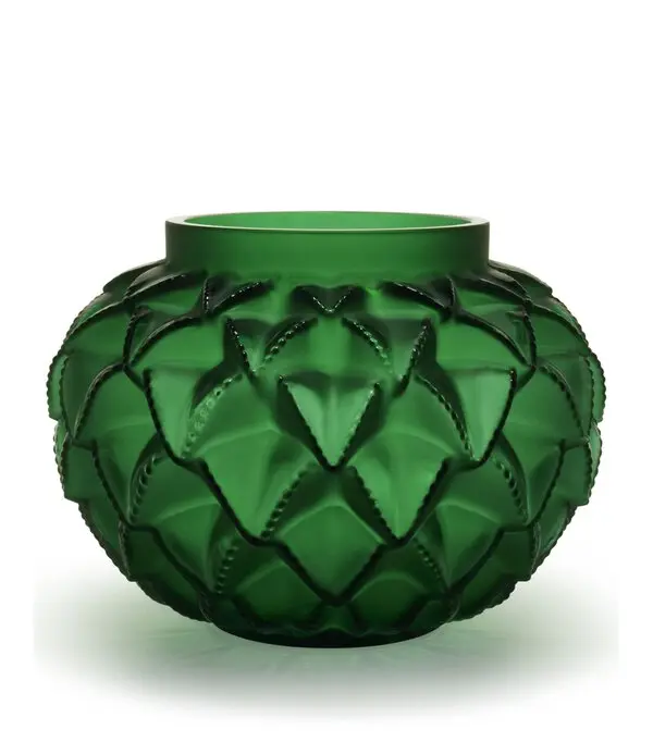 Lalique Languedoc Grand Vase - Green