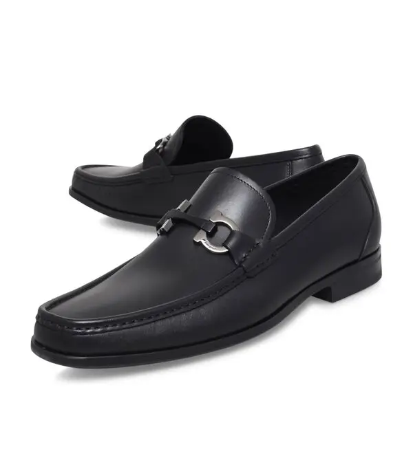 FERRAGAMO Grandioso Leather Loafers