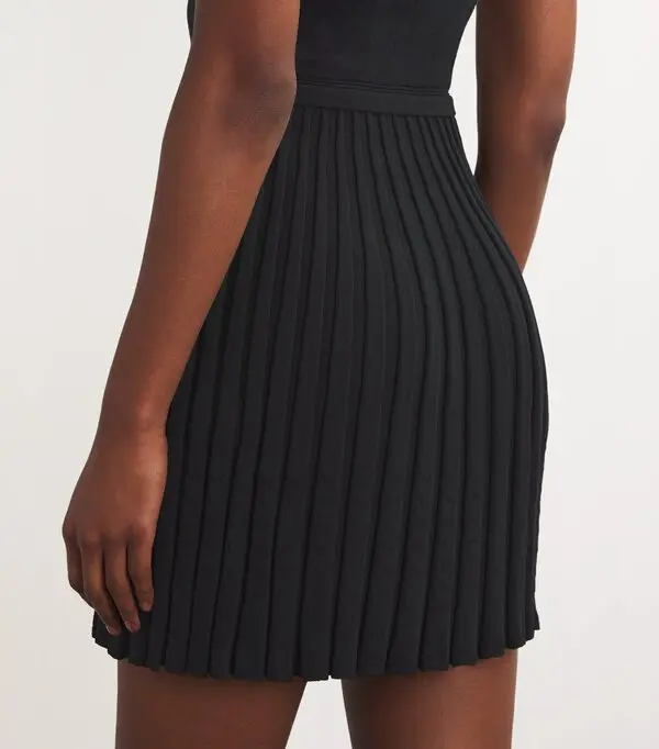 Sandro Velvet-effect Mini Dress