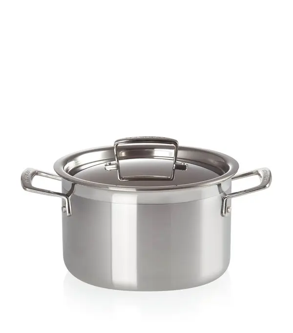 LE CREUSET 3-ply Stainless Steel Deep Casserole