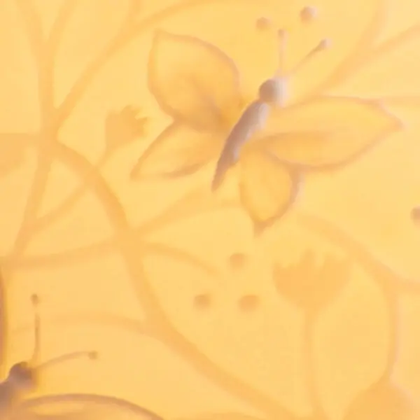 Bernardaud Butterflies Led Votivelight Lithophane