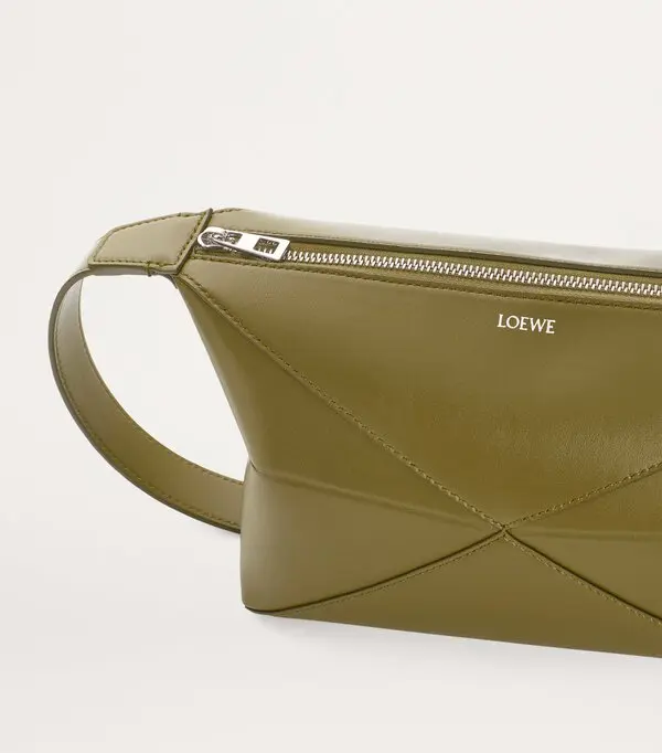 Loewe Leather Puzzle Fold Wash Bag