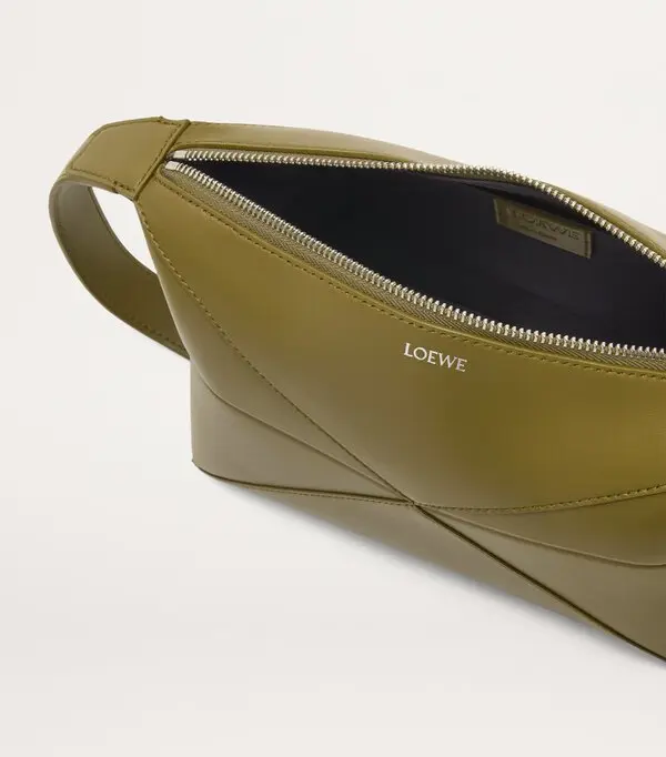 Loewe Leather Puzzle Fold Wash Bag