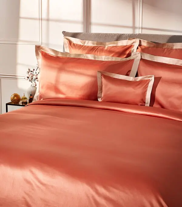 CELSO DE LEMOS Emma Super King Flat Sheet - Pink