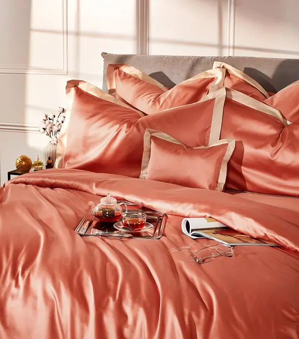 CELSO DE LEMOS Emma Super King Flat Sheet - Pink