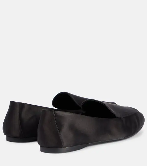 Khaite Monroe Loafers - Black