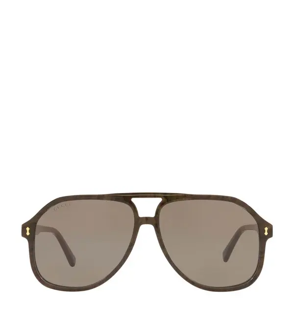 Gucci Pilot Sunglasses - Blue
