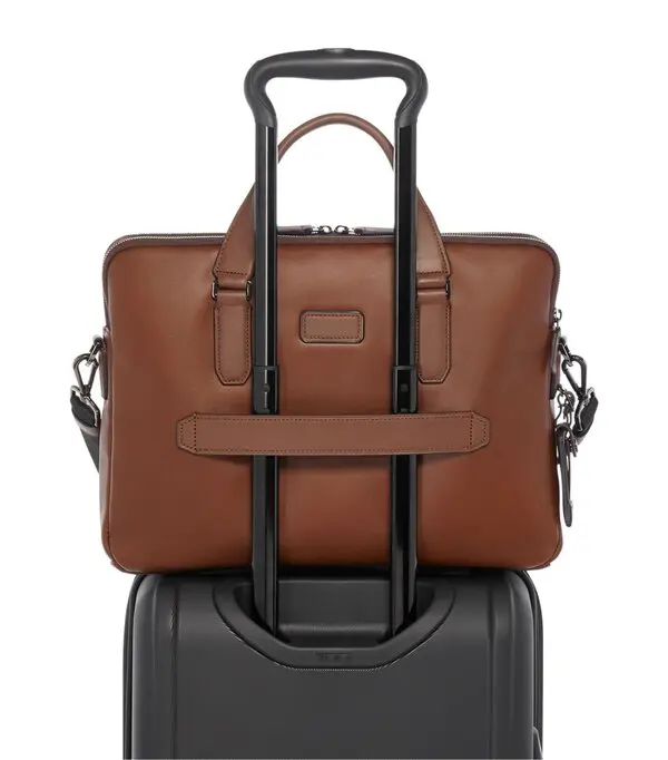 Tumi Harrison Leather Briefcase