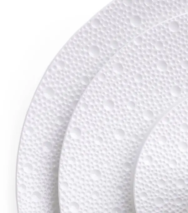Bernardaud Ecume Dessert Plate - White