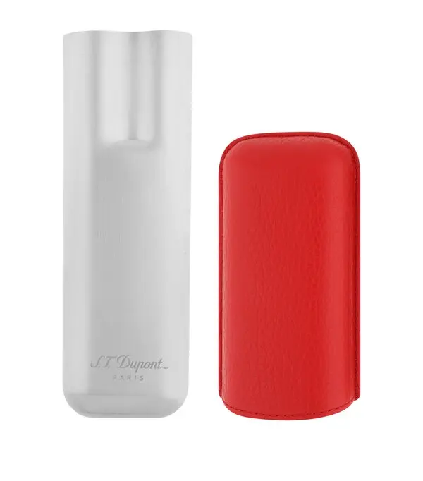 S.t. Dupont Calf Leather 2-cigar Case