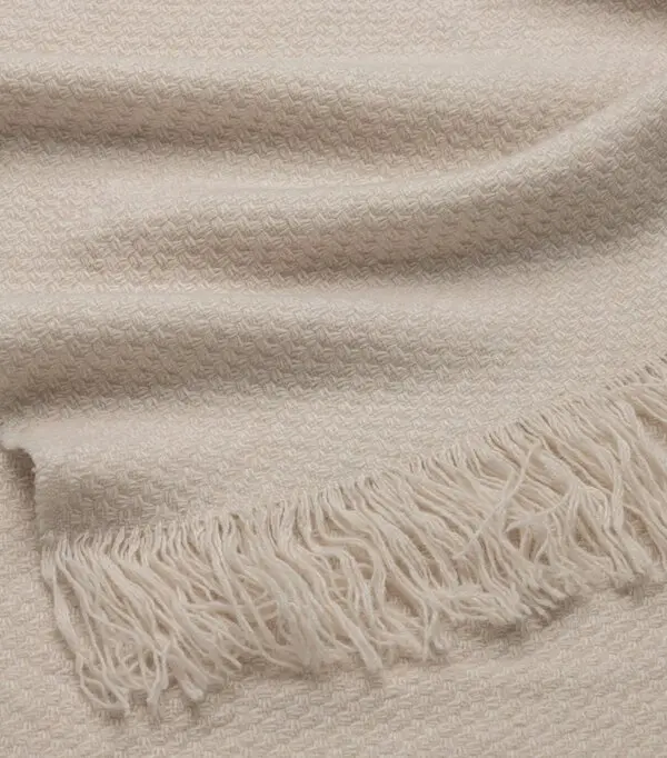 BEGG X CO Cashmere Mossband Soul Throw - Brown