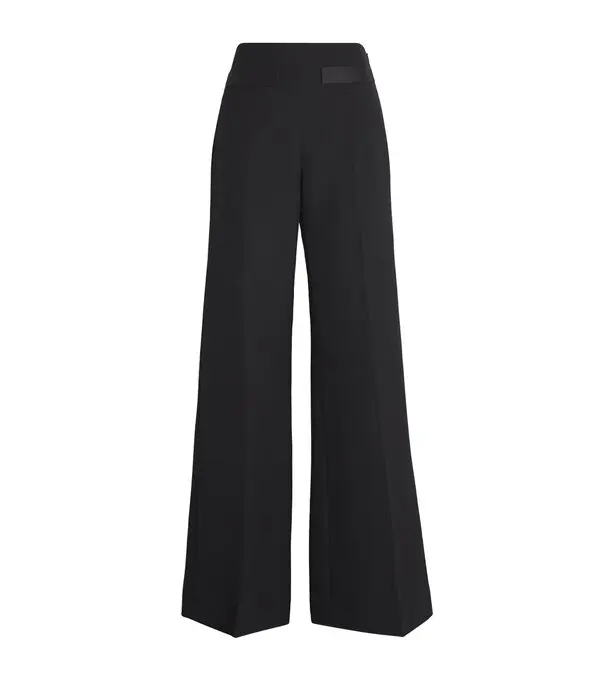 Sandro High-rise Wide-leg Trousers