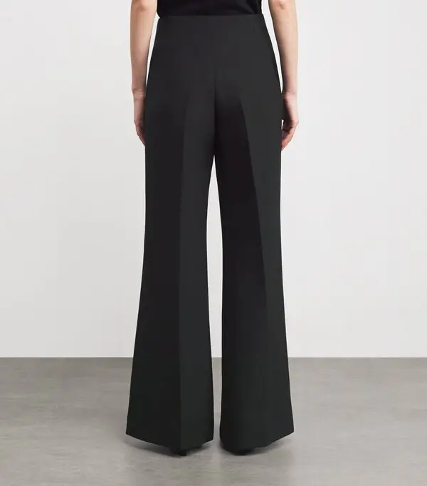 Sandro High-rise Wide-leg Trousers