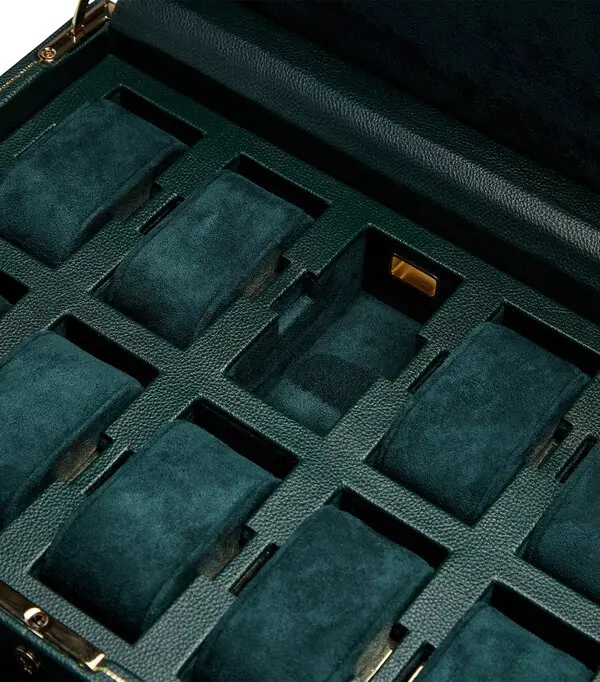 Wolf Vegan Leather 10-piece Watch Box