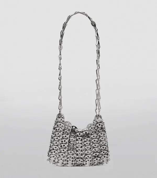 Rabanne Chainmail Nano Bag - Silver