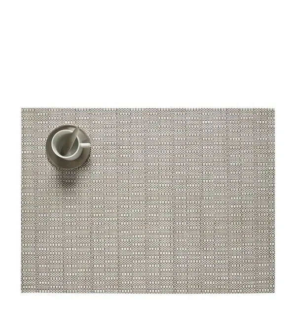 CHILEWICH Thatch Rectangular Placemat Pebble