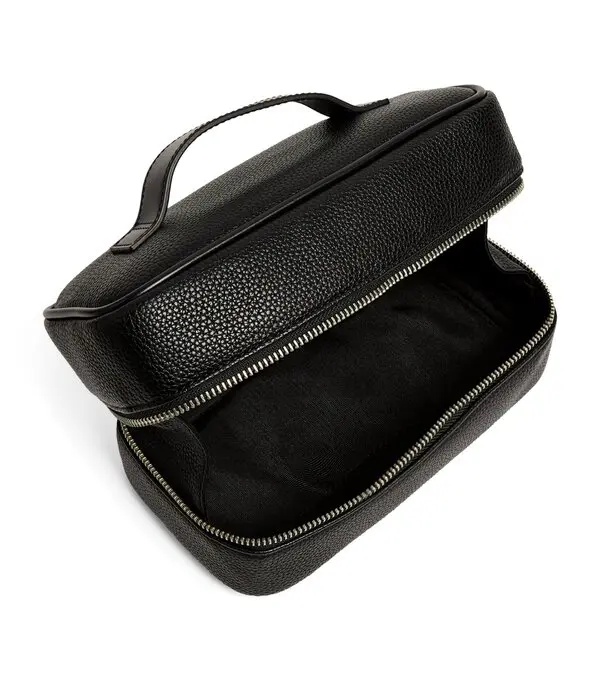Sandro Grained Wash Bag
