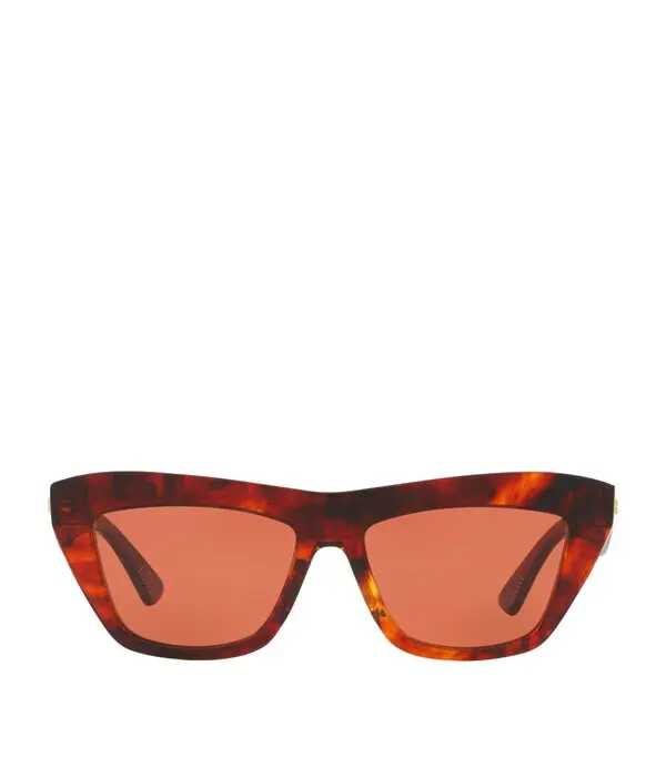 Bottega Veneta Acetate Sunglasses - Brown