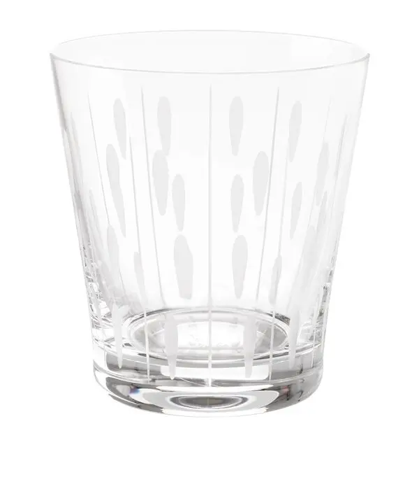 Lalique Crystal Lotus Drop Tumbler - Clear