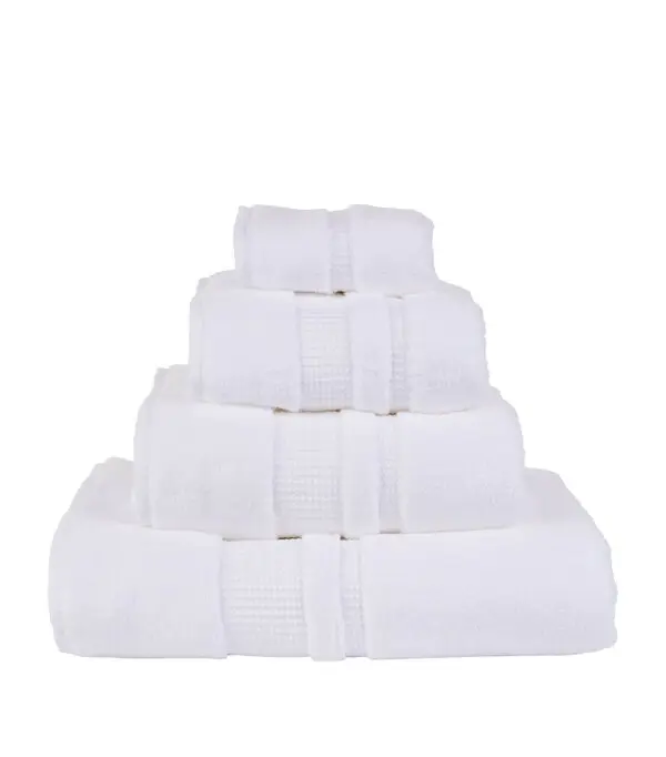 HAMAM Pera Hand Towel - White