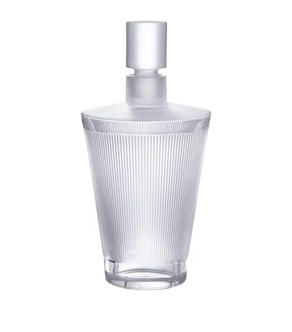 Lalique Crystal Wingen Decanter - Clear