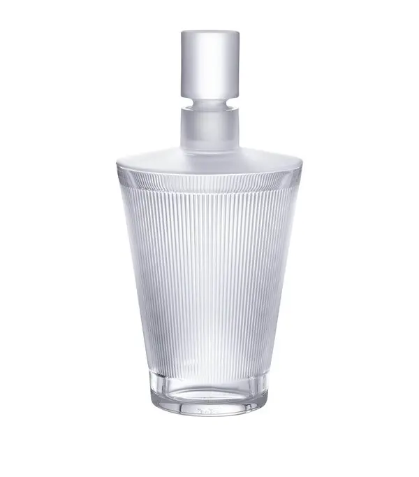 Lalique Crystal Wingen Decanter - Clear
