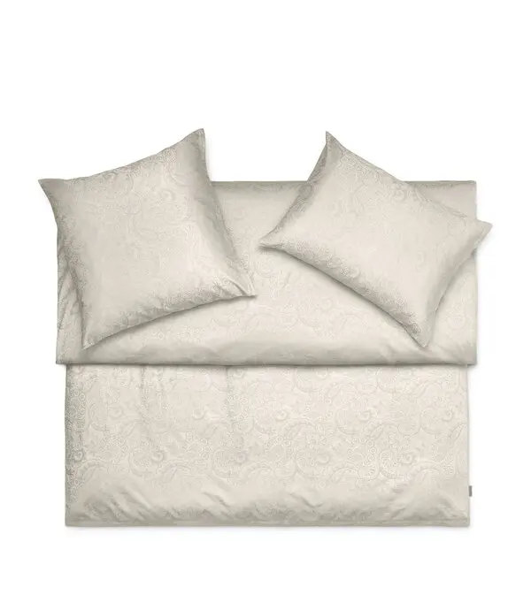 SCHLOSSBERG Paisley Talis Super Kind Duvet Cover - Neutral