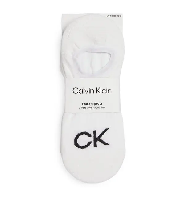 Calvin Klein Invisible Socks - White