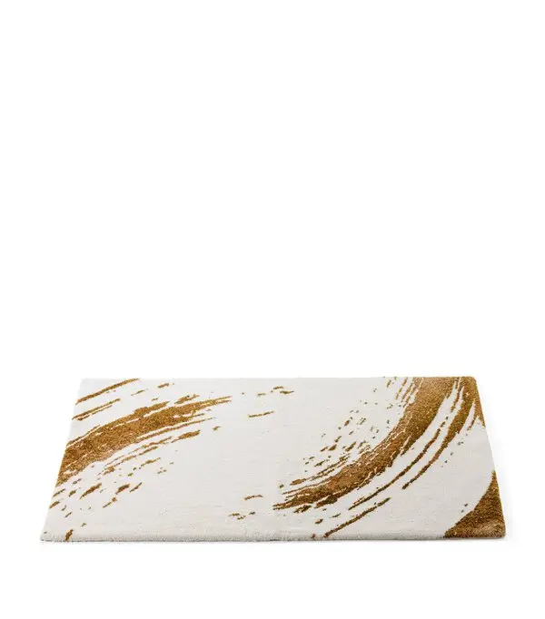 ABYSS & HABIDECOR Egyptian Cotton-blend Fortuny Bath Mat - Gold