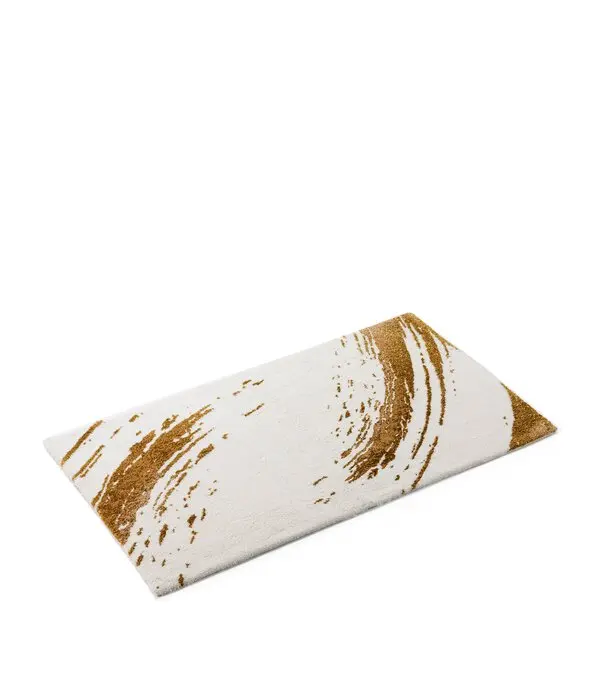ABYSS & HABIDECOR Egyptian Cotton-blend Fortuny Bath Mat - Gold