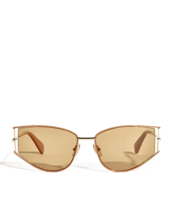 Max Mara Cat-eye Sunglasses - Beige
