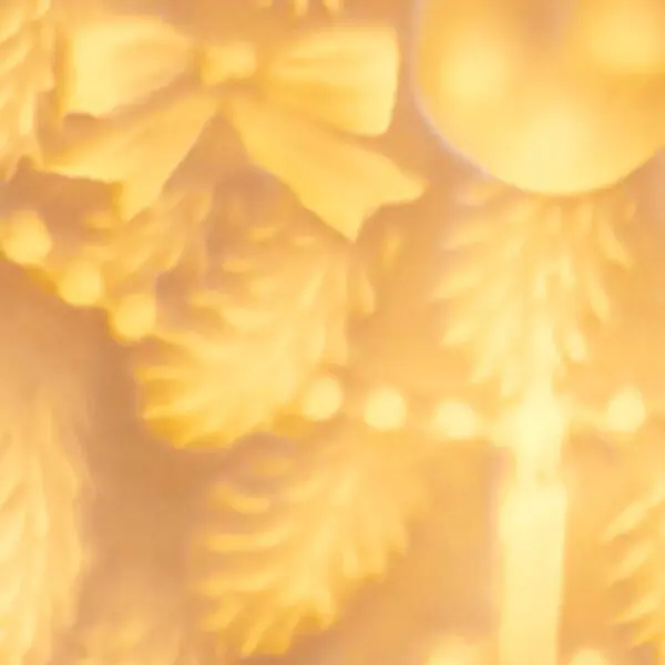 Bernardaud Christmas Tree Led Votivelight Lithophane