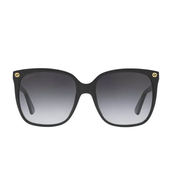 Gucci Cat Eye Sunglasses - Black