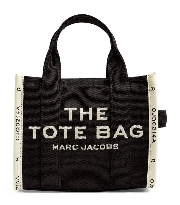 Marc Jacobs Mini Jacquard Tote Bag - Black | Editorialist