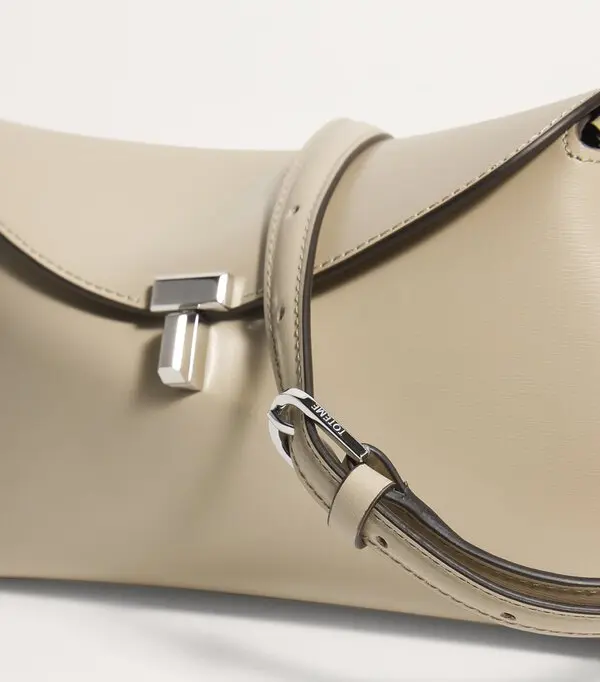 TOTEME T-lock Leather Clutch