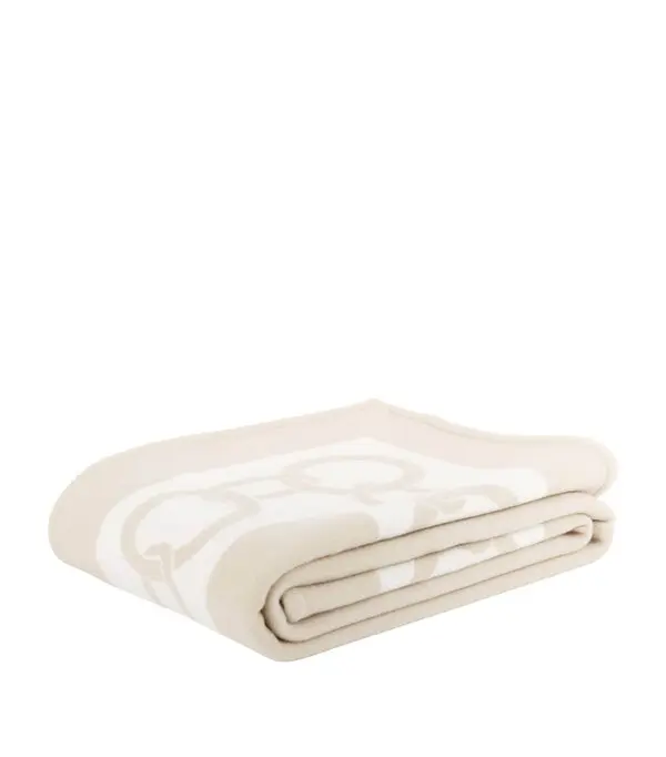 Frette Chains Blanket - Beige