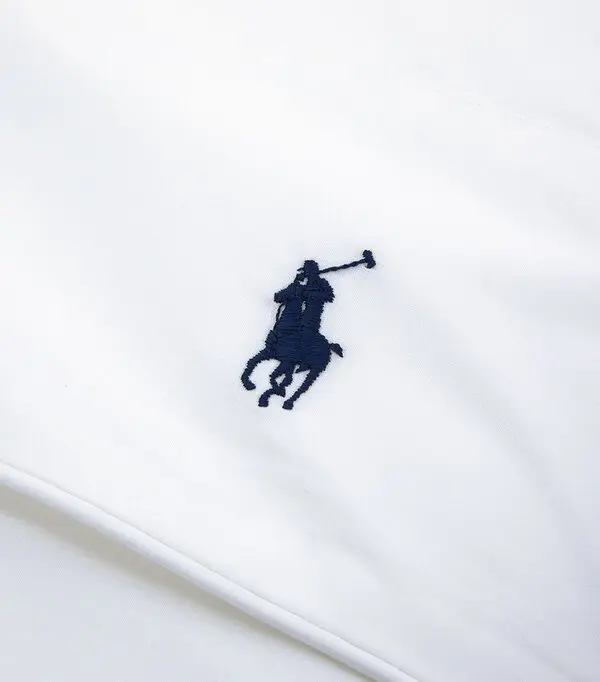Ralph Lauren Polo Player Super King Flat Sheet - White