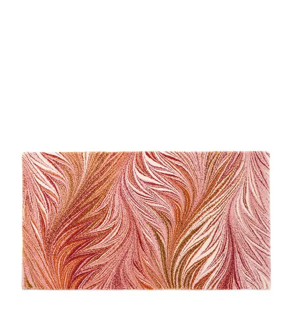 ABYSS & HABIDECOR Egyptian Cotton-blend Sissy Bath Mat - Pink