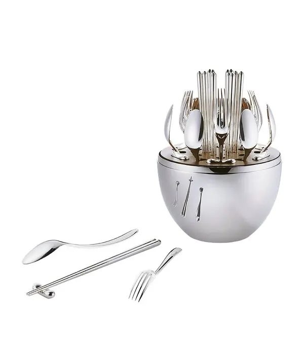 christofle - Mood Asia 24-Piece Flatware Set