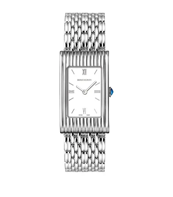 Boucheron Stainless Steel Medium Reflet Watch