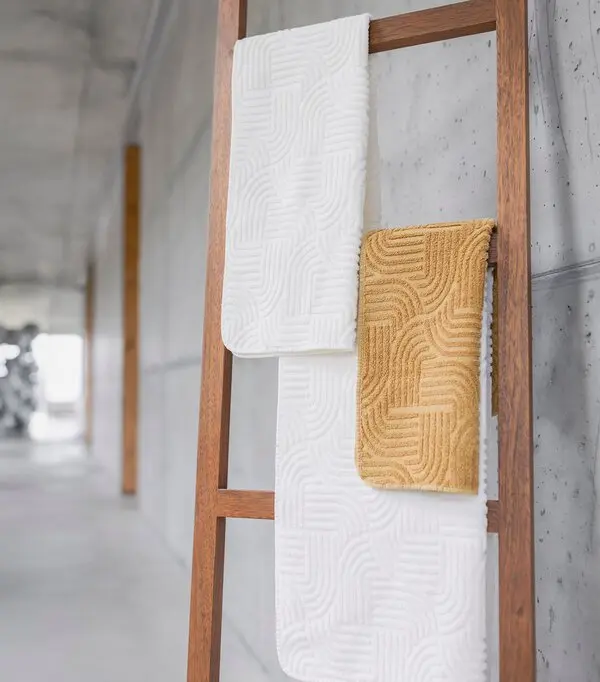 ABYSS & HABIDECOR Egyptian Cotton Olly Hand Towel - Ivory