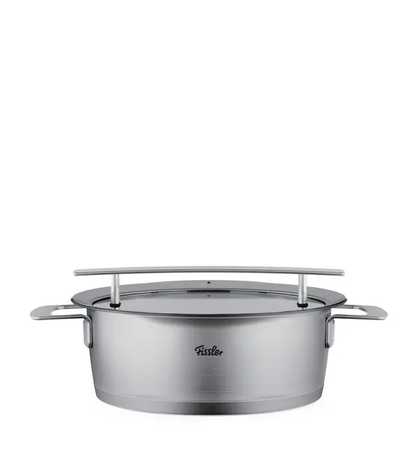 FISSLER Stainless Steel Phi Casserole Pan With Lid - Metallic
