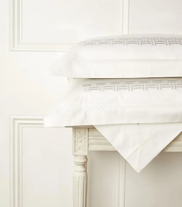 Frette Basketweave Oxford Pillowcase
