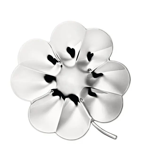 Christofle Plated Four-leaf Clover Trèfle Dish