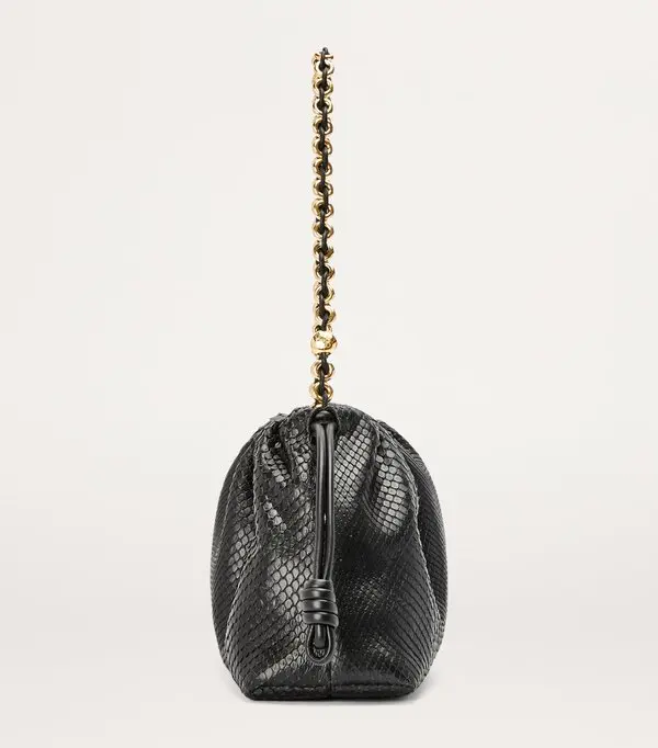 Loewe Medium Flamenco Snakeskin Shoulder Bag