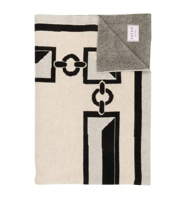 SAVED NY Cashmere Sunburst Throw