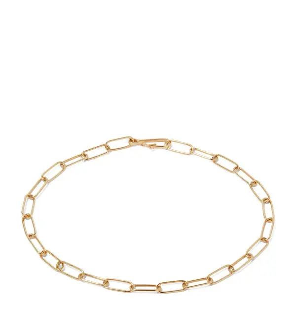 Annoushka Yellow Mini Cable Chain Bracelet - Gold