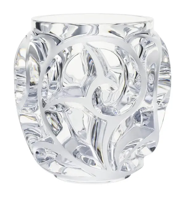 Lalique Grand Tourbillons Vase - Clear