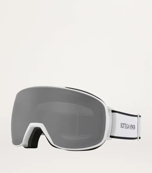 Bottega Veneta Injected Sunglasses - White