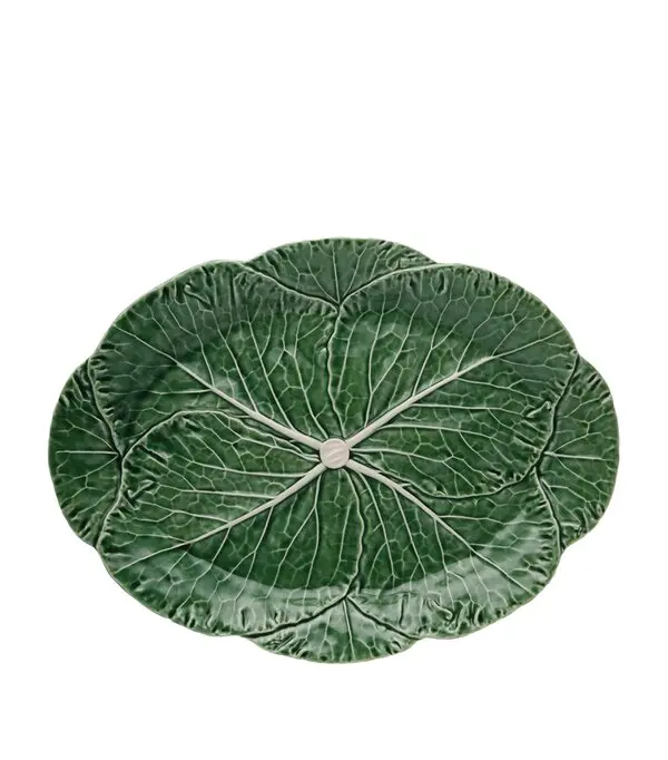 BORDALLO PINHEIRO Cabbage Platter - Green
